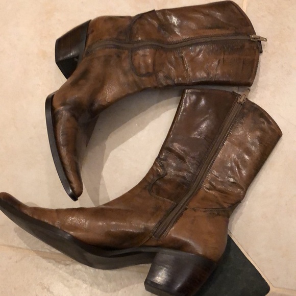 Steven By Steve Madden | Shoes | Steven Classic Leather Upper Rubber ...